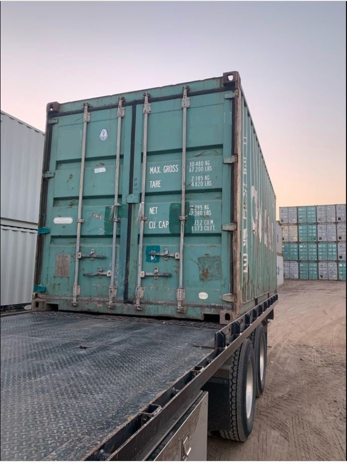 Indianapolis IN - 20' Used Shipping Container – Containers Plus