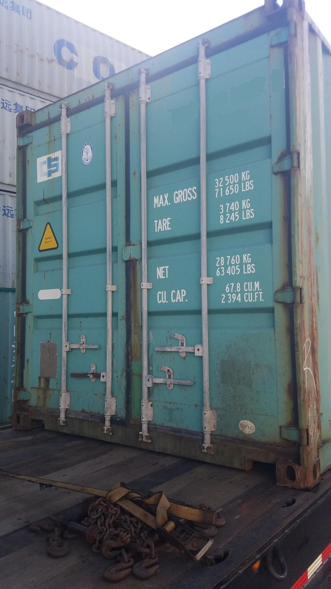 Louisville KY - 40' Standard Used Shipping Container – Containers Plus